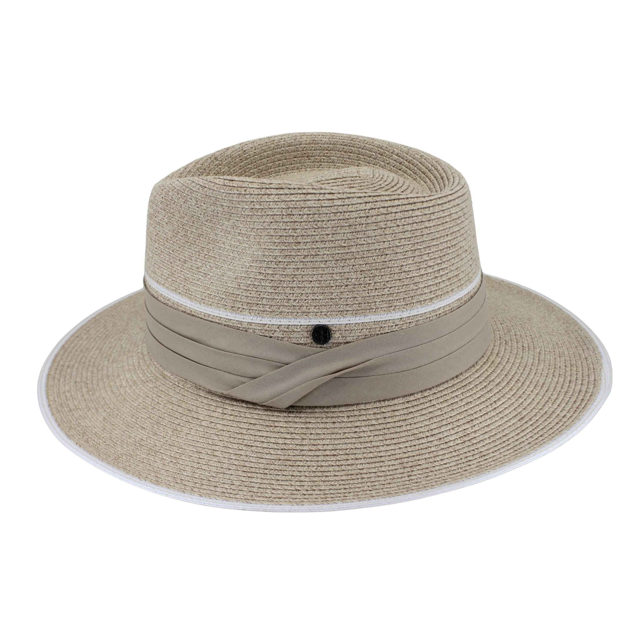 Karrie Flexibraid® Fedora - Mixed Camel – Evoke Headwear