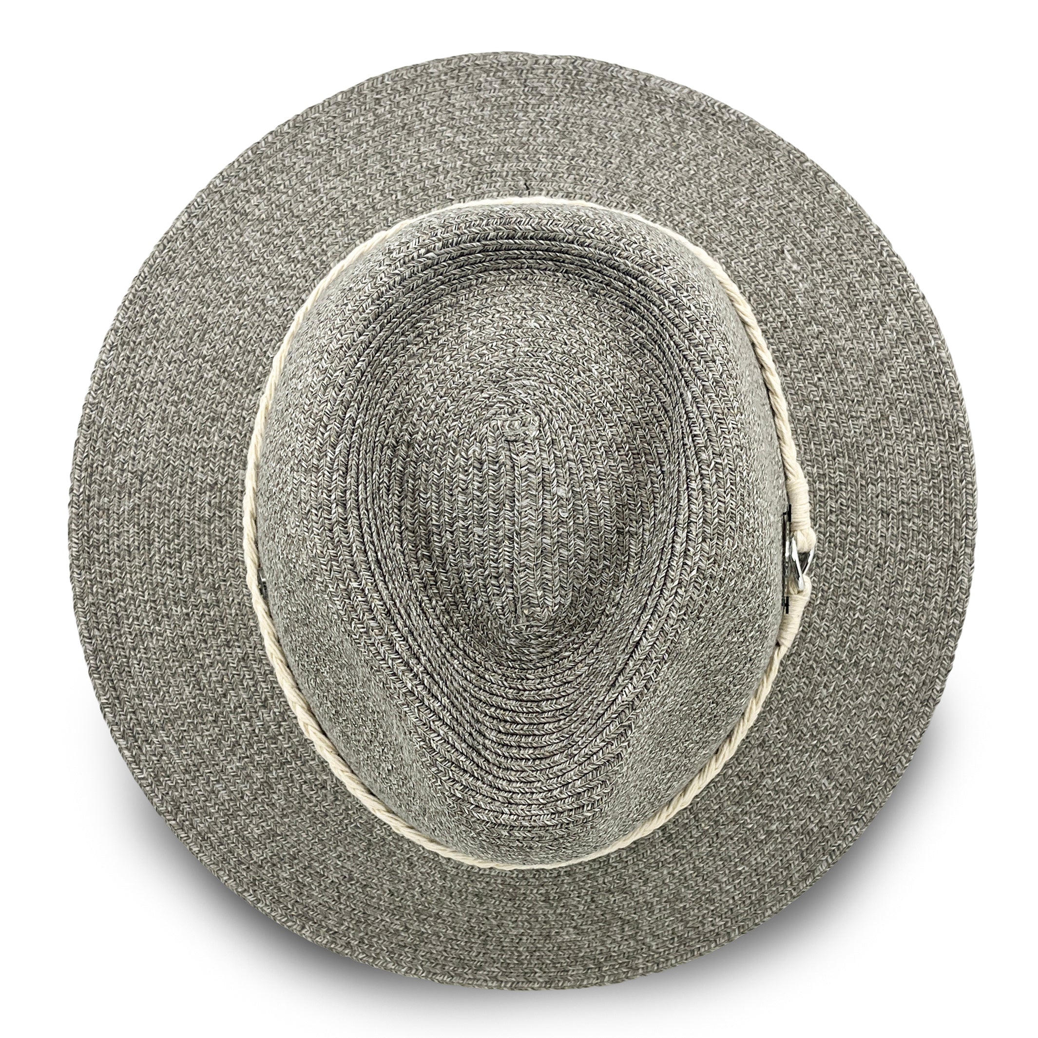 Keely Flexibraid® Fedora - Mixed Grey – Evoke Headwear